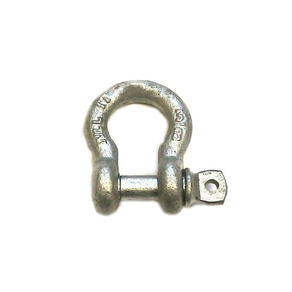 3/8" Galvanized Screw Pin Anchor Shackle - Galvanized Anchor Shackle ...
