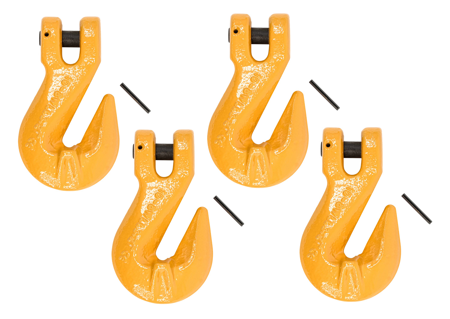 3/8" Grade 80 Clevis Cradle Grab Hooks w/Pins | Tow Hooks with Clevis ...