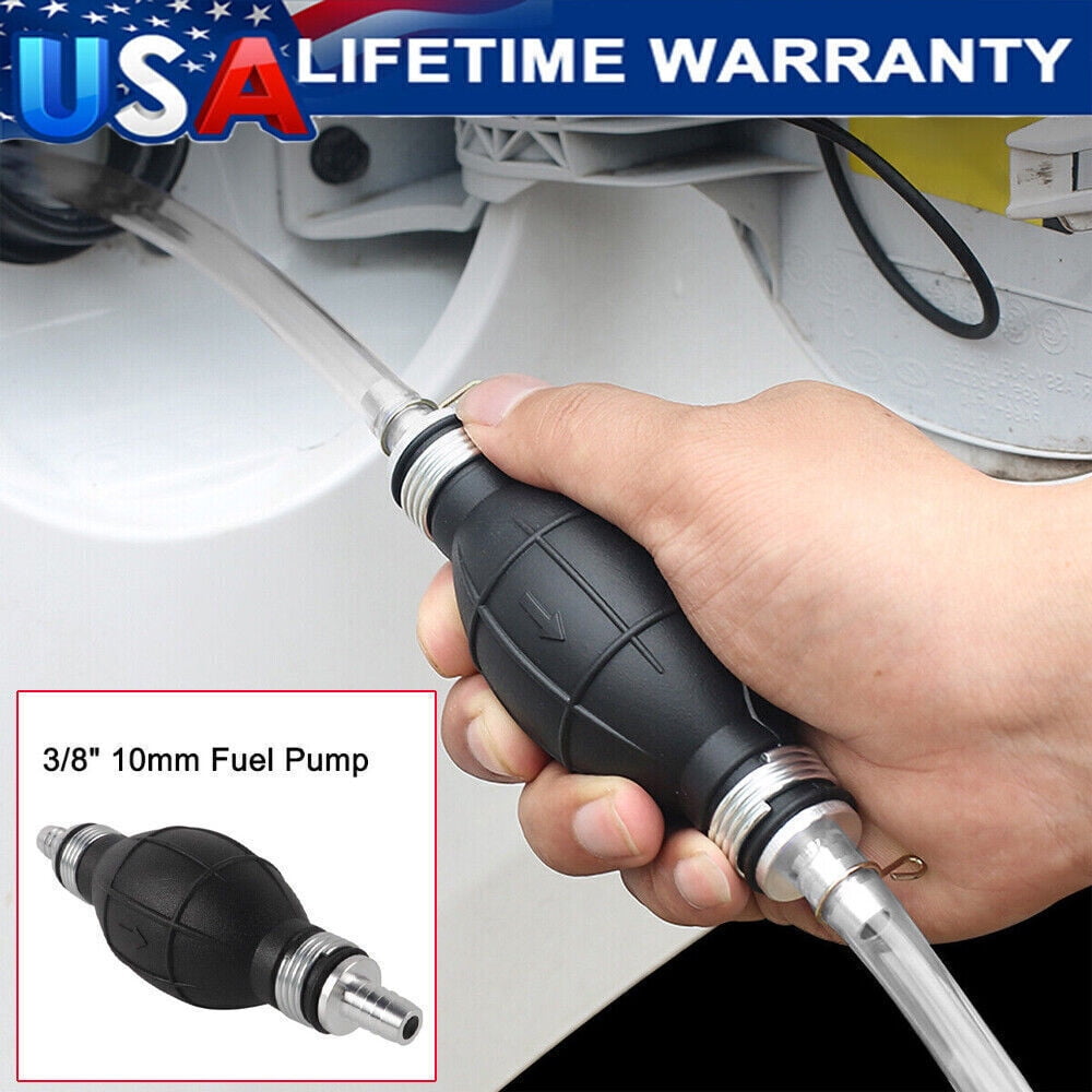 3/8'' Hand Primer Bulb Outboard Car Marine Boat Gas Fuel Line Pump All ...