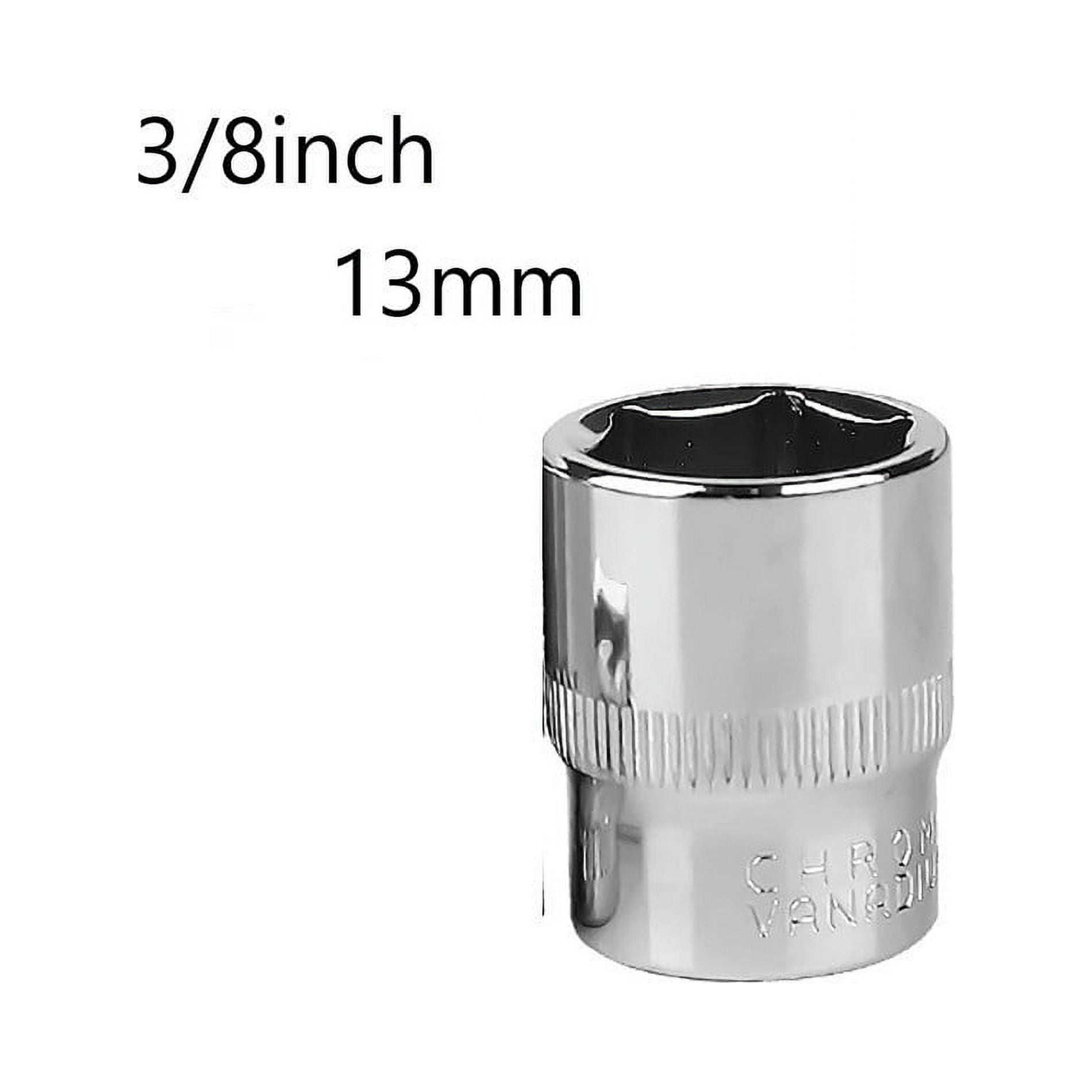 3/8" Head Square Drive Ratchet Wrench Socket Hex Keys Socket Bits ...