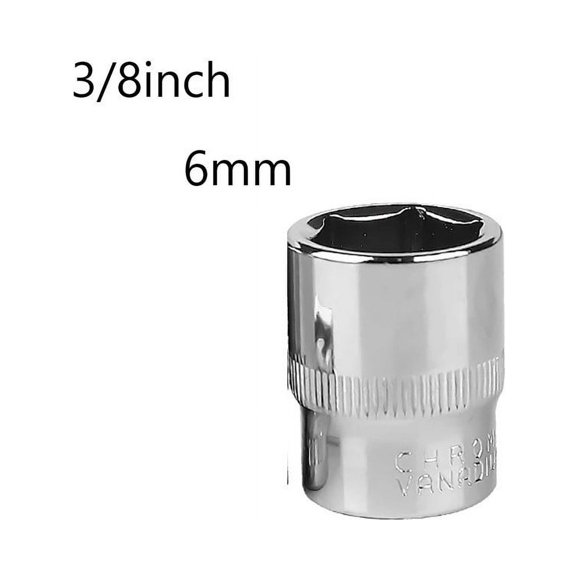 3/8" Head Square Drive Ratchet Wrench Socket Hex Keys Socket Bits ...