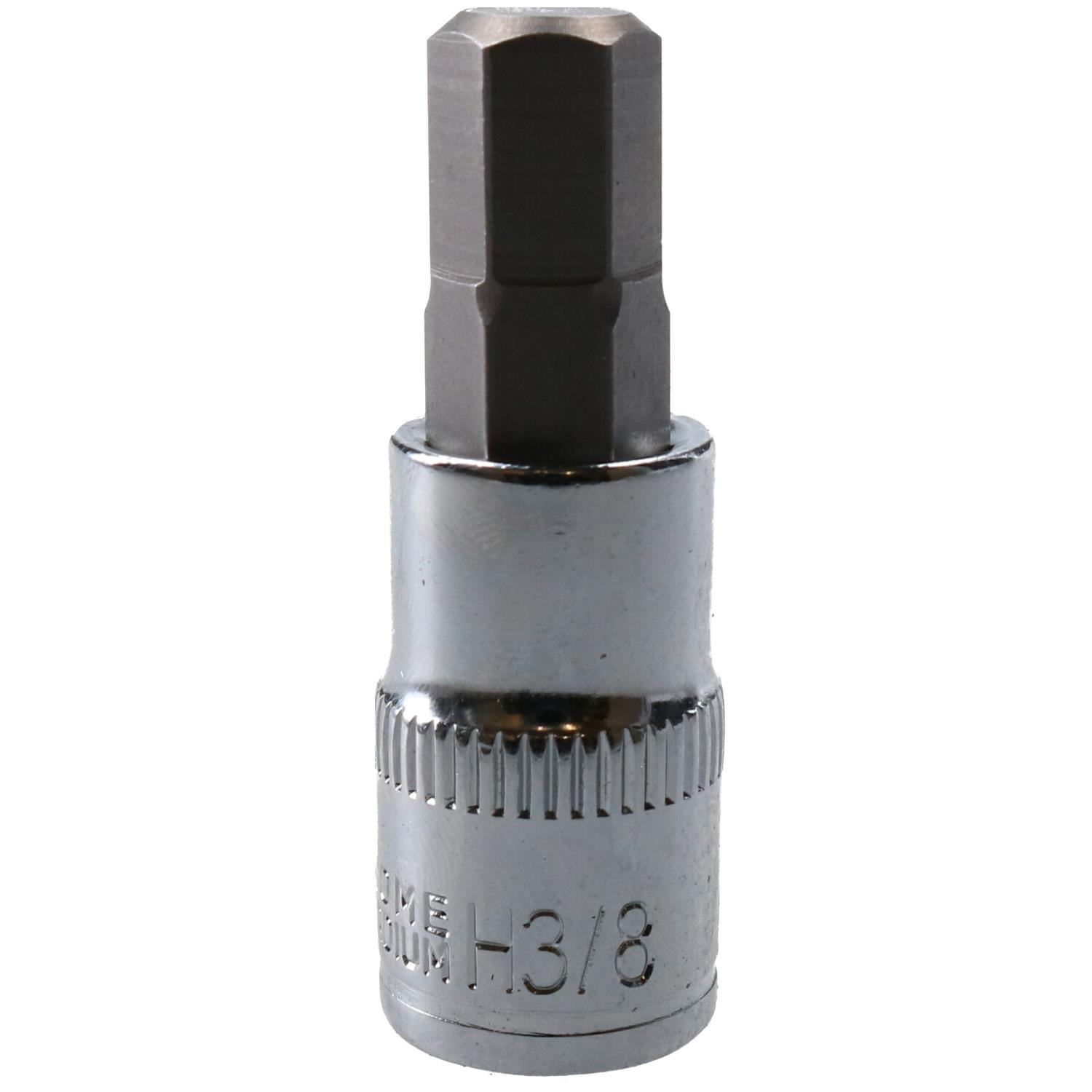 3/8" Hex Key Socket / Bit 3/8" Drive Imperial AF SAE 6 Sided Allen Key ...