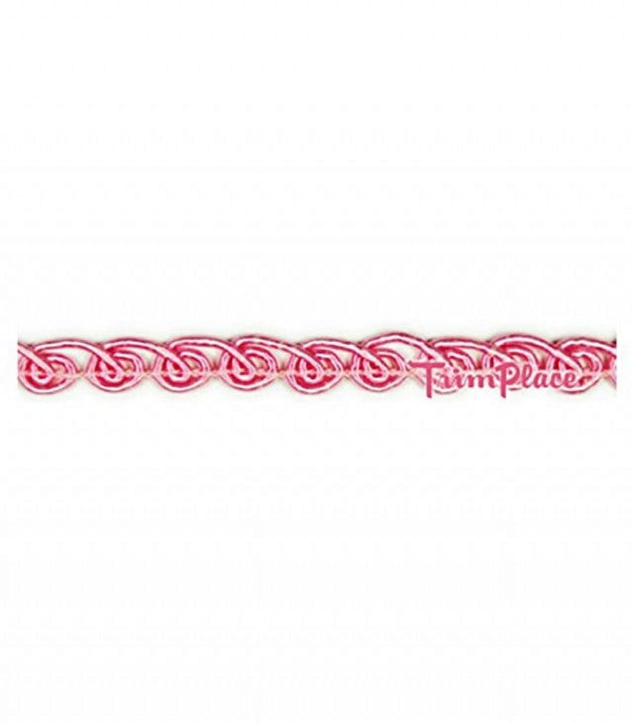 3/8 INCH PINK SWIRL GIMP TRIM - Walmart.com