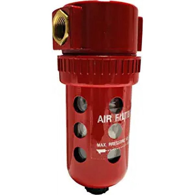 3/8" In-Line Air Hose Filter (Up to 125 PSI) - Walmart.com