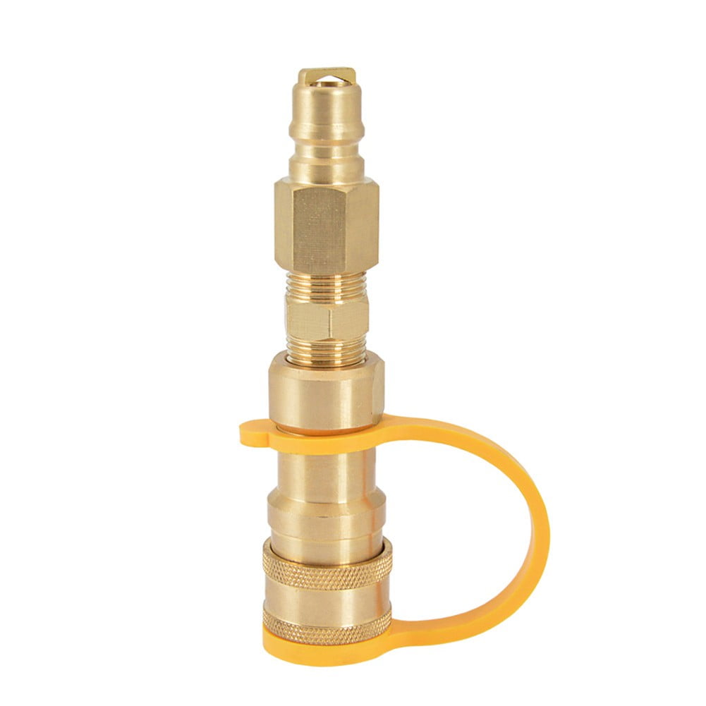 3/8 In Natural Gas Quick Connect Fittings Natural and Propane Gas Hose ...