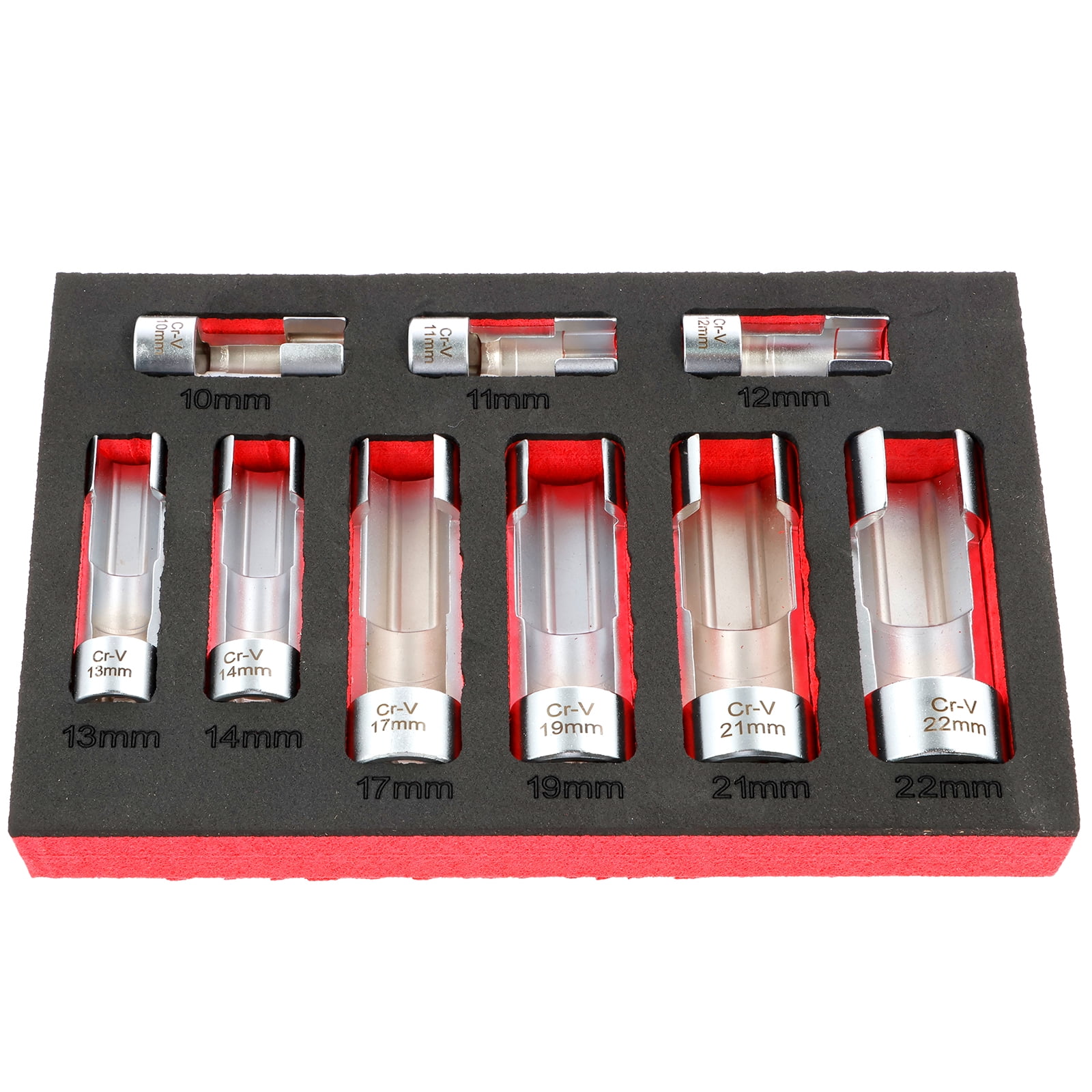 3/8 Inch 1/2 Inch Drive Diesel Injector Fuel Line Socket Wrench Set ...