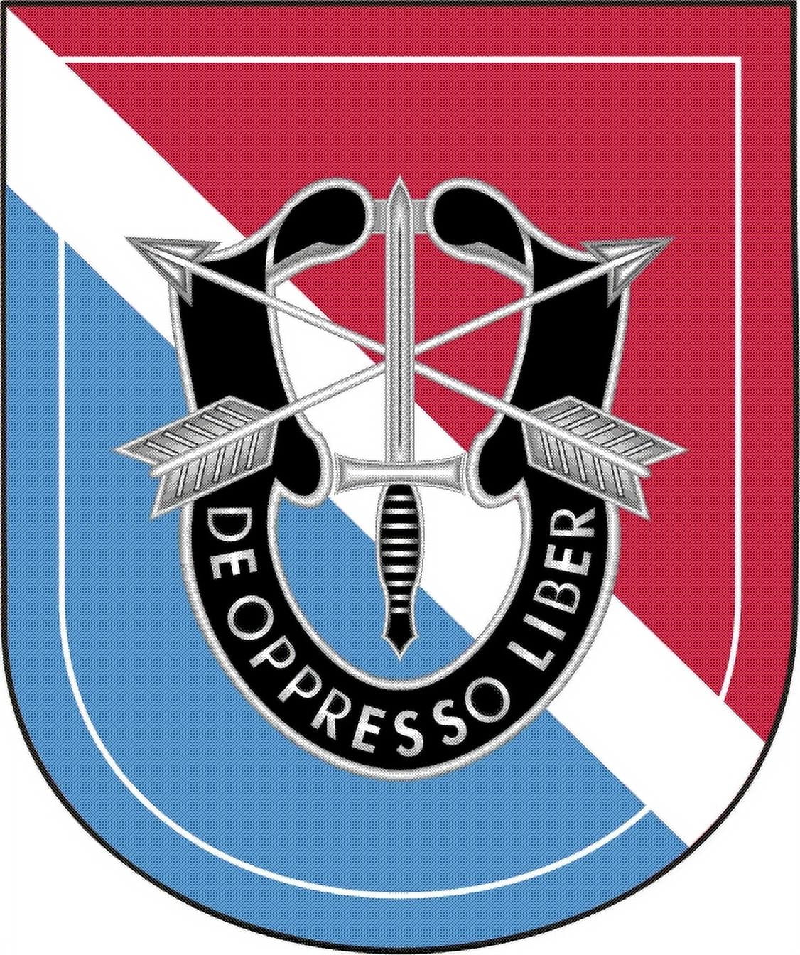 3.8 Inch 11th Special Forces Group Flash Decal - Walmart.com