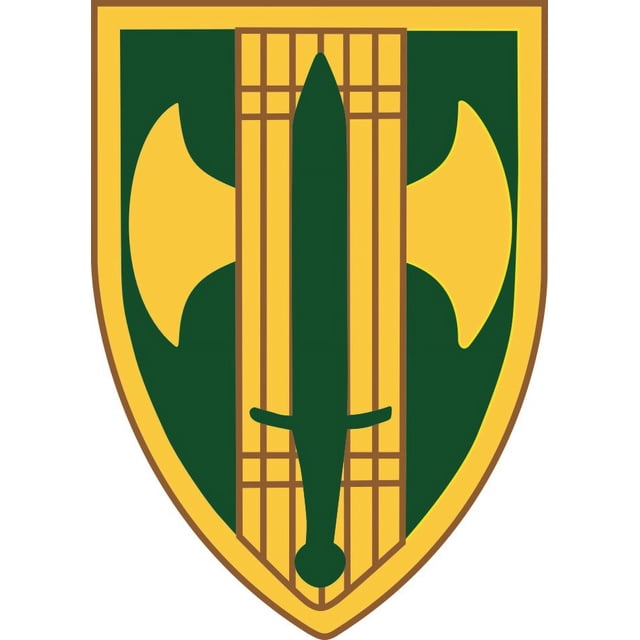 3.8 Inch 18th Military Police Brigade Decal - Walmart Business Supplies