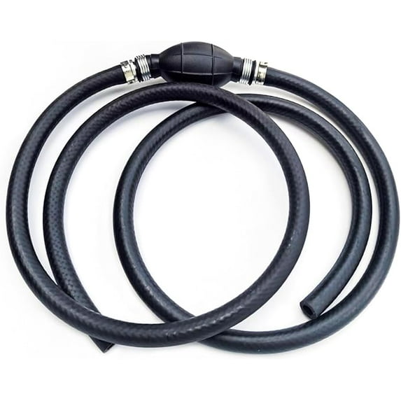 3/8 Inch 6FT boat fuel line with primer bulb Nylon Braided Fuel Line ...
