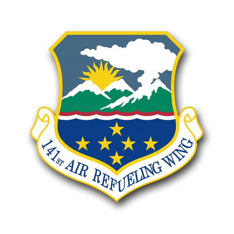 3.8 Inch Air Force 141st Air Refueling Wing Vinyl Transfer Decal ...