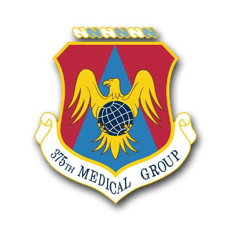 3.8 Inch Air Force 375th Medical Group Vinyl Transfer Decal - Walmart.com