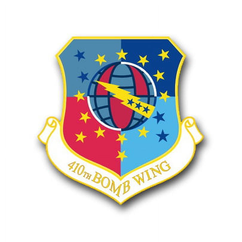 3.8 Inch Air Force 410th Bomb Wing Vinyl Transfer Decal - Walmart.com
