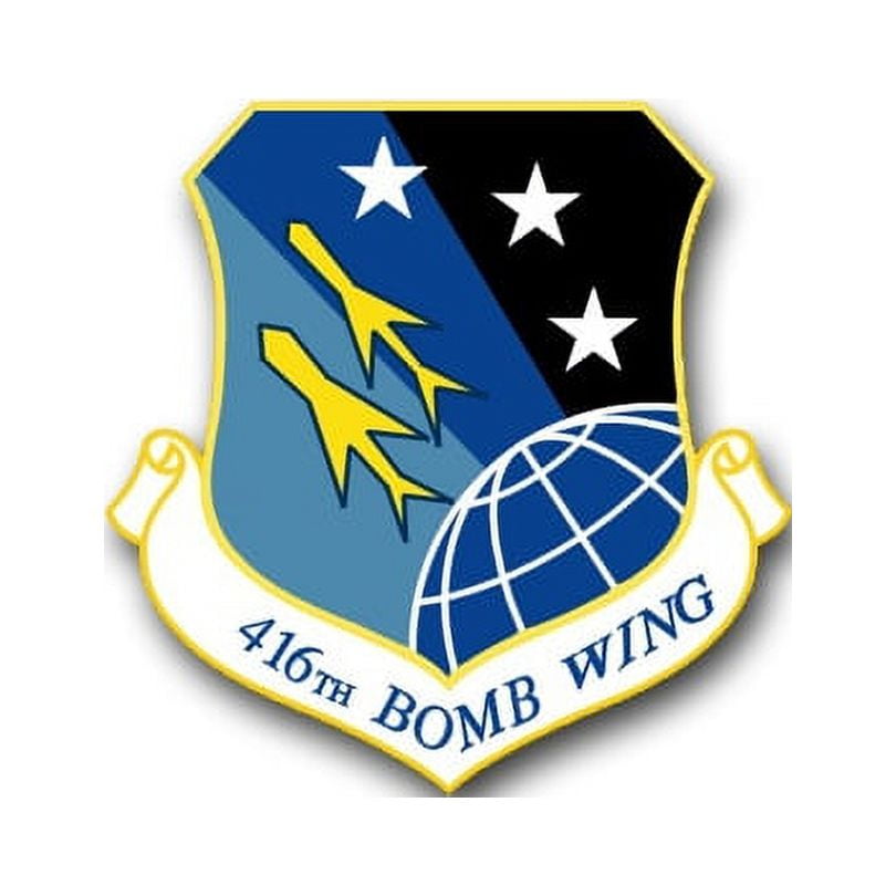 3.8 Inch Air Force 416th Bomb Wing 3.8'' Vinyl Transfer Decal - Walmart.com
