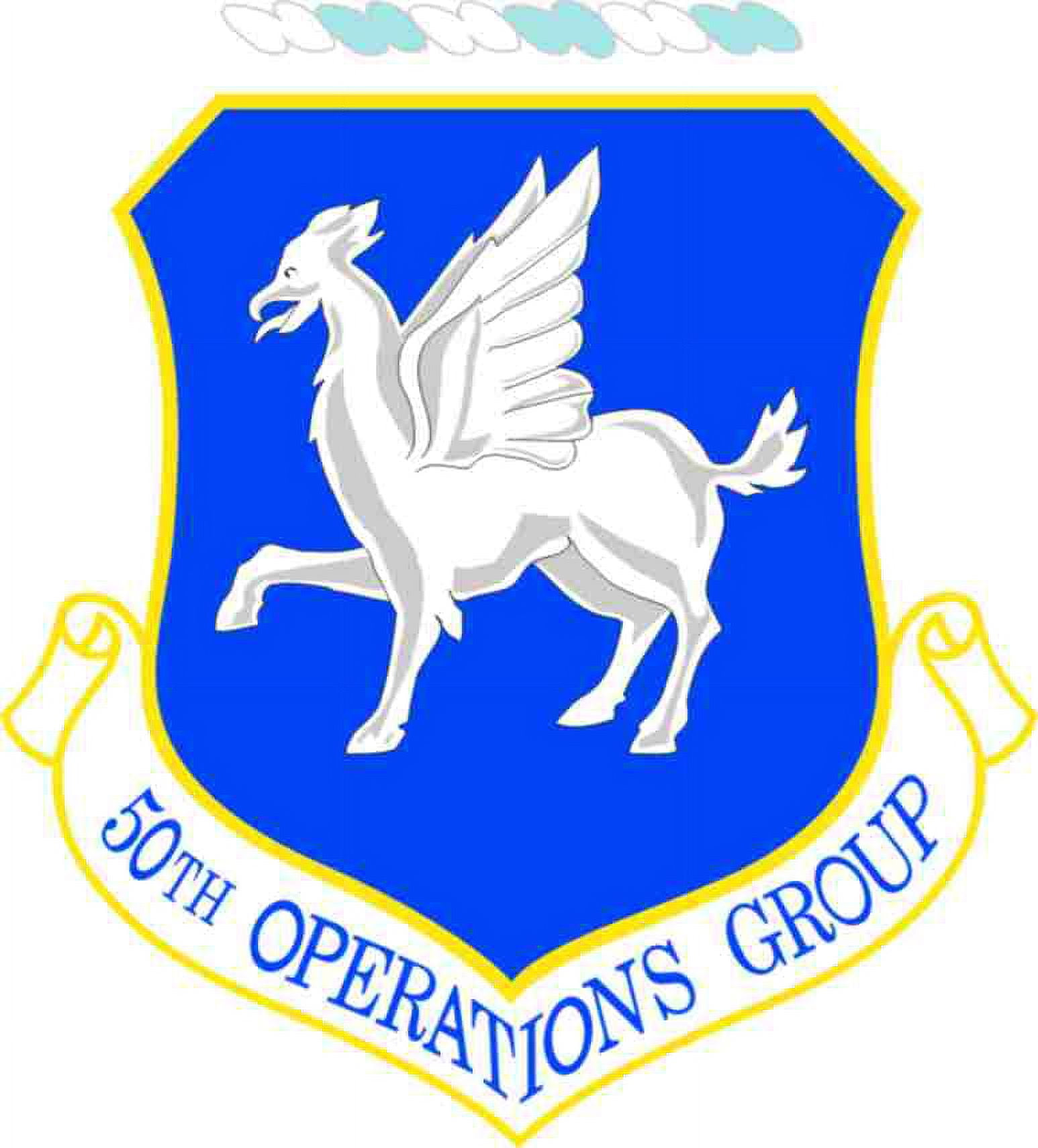 3.8 Inch Air Force 50th Operations Group Vinyl Transfer Decal - Walmart.com