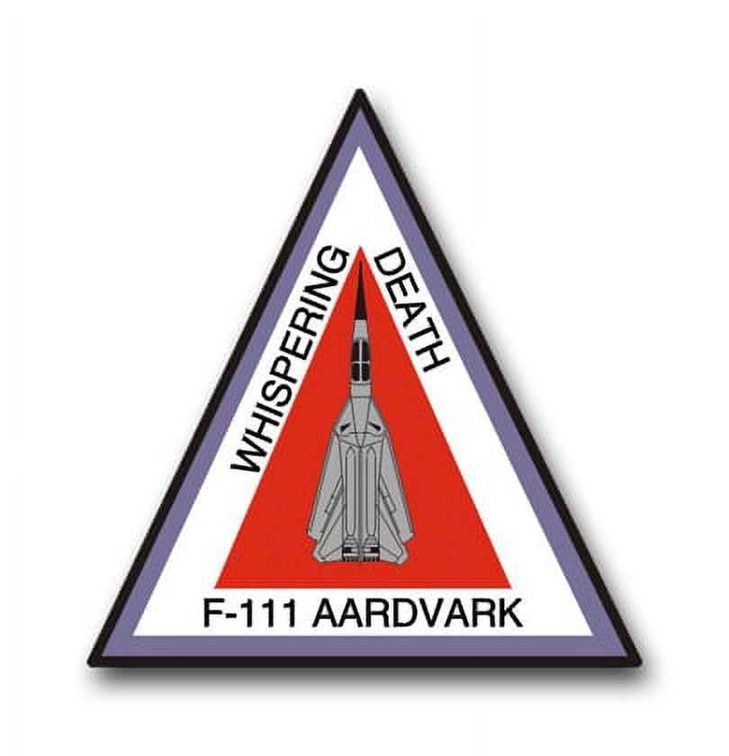 3.8 Inch Air Force F-111 Patch Vinyl Transfer Decal - Walmart.com