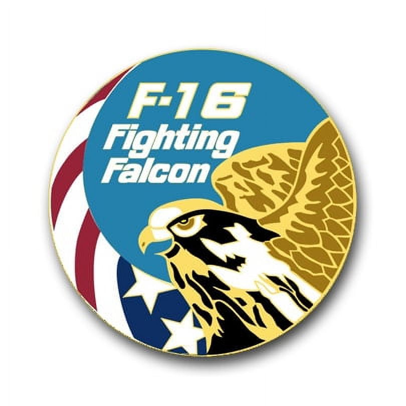 3.8 Inch Air Force F-16 Fighting Falcon Vinyl Transfer Decal - Walmart.com