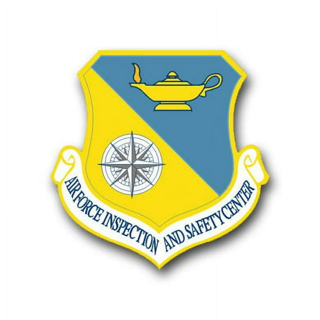 3.8 Inch Air Force Inspection And Safety Center Vinyl Transfer Decal ...
