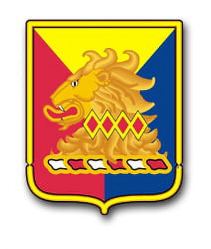 3.8 Inch Army 50th Armored Division Unit Crest Vinyl Transfer Decal ...