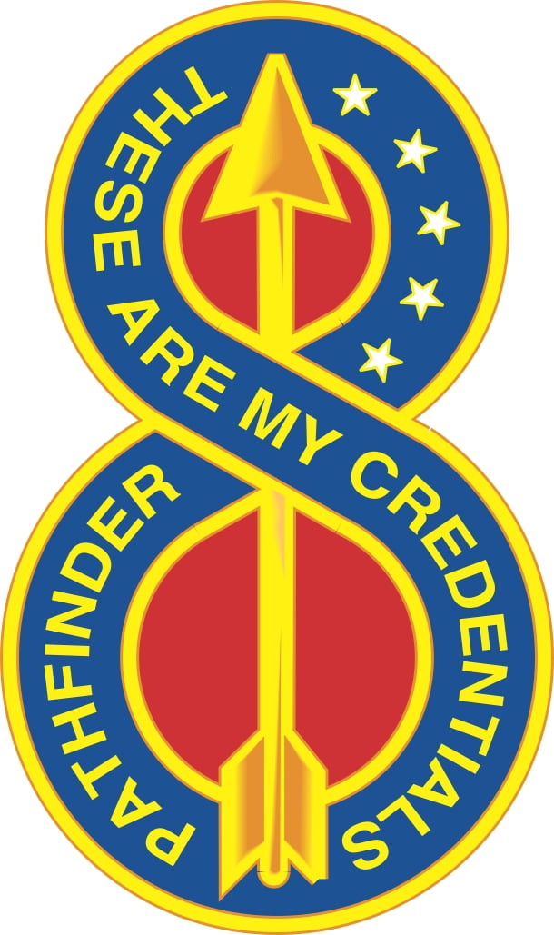 3.8 Inch Army 8th Infantry Division Unit Crest Vinyl Transfer Decal ...