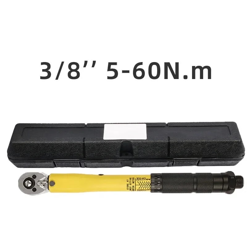 3/8 Inch Drive Click Torque Wrench, 5-60 in.lb, Small Bike Torque ...