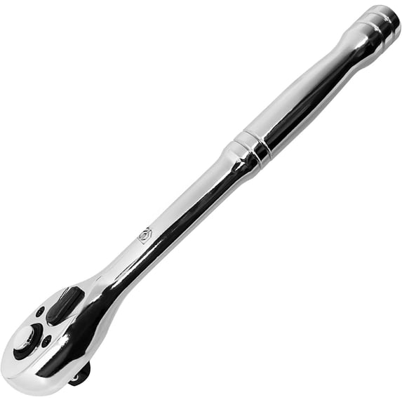 3/8-Inch Drive Ratchet, Quick-Release Reversible Ratchet Wrench, 72- 3/ ...