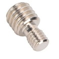 3/8 Inch Male to M6 Male Adapter Camera Screw Tripod Mount Converter ...