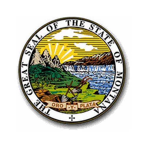 3.8 Inch Montana State Seal Vinyl Transfer Decal - Walmart.com