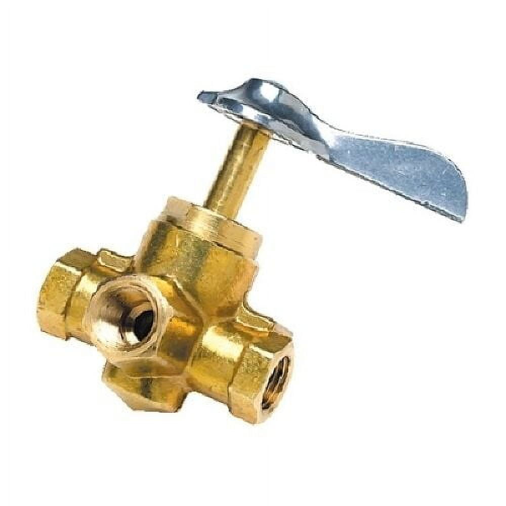 3/8 Inch NPT Female Threaded Ports 3 Way Fuel Selector Valve for Boats ...