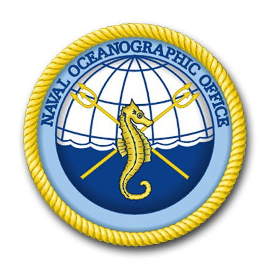 3.8 Inch Naval Oceanographic Office Vinyl Transfer Decal - Walmart.com