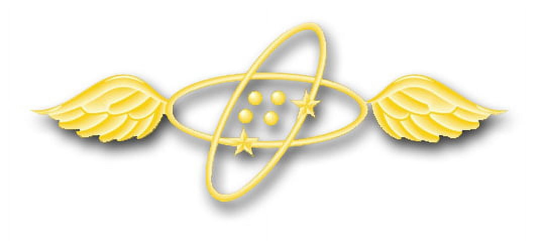 3.8 Inch Navy Aviation Electronic Technician (gold) Vinyl Transfer ...