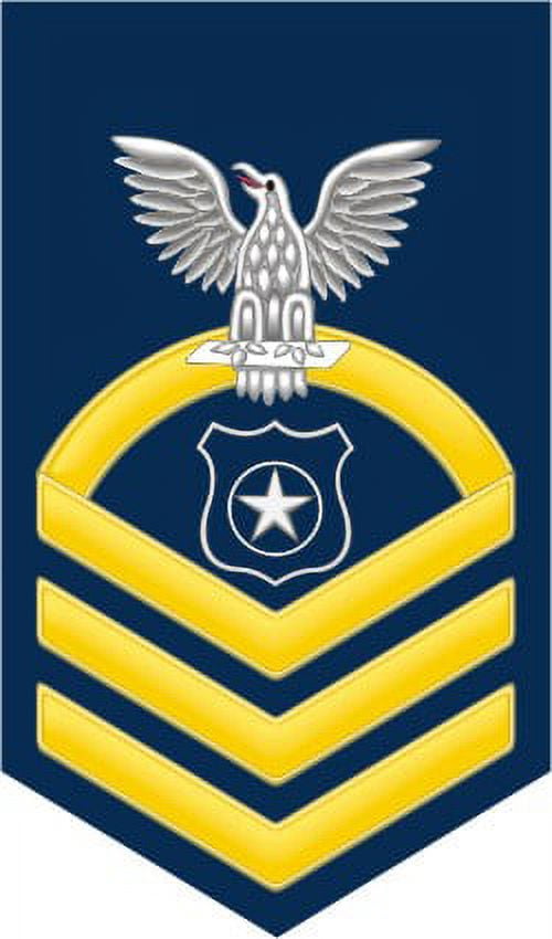 3.8 Inch Navy Chief Gold E-7 Master At Arms MA Decal Sticker - Walmart.com