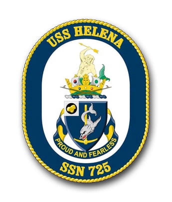 3.8 Inch Navy USS Helena SSN-725 Vinyl Transfer Decal - Walmart.com