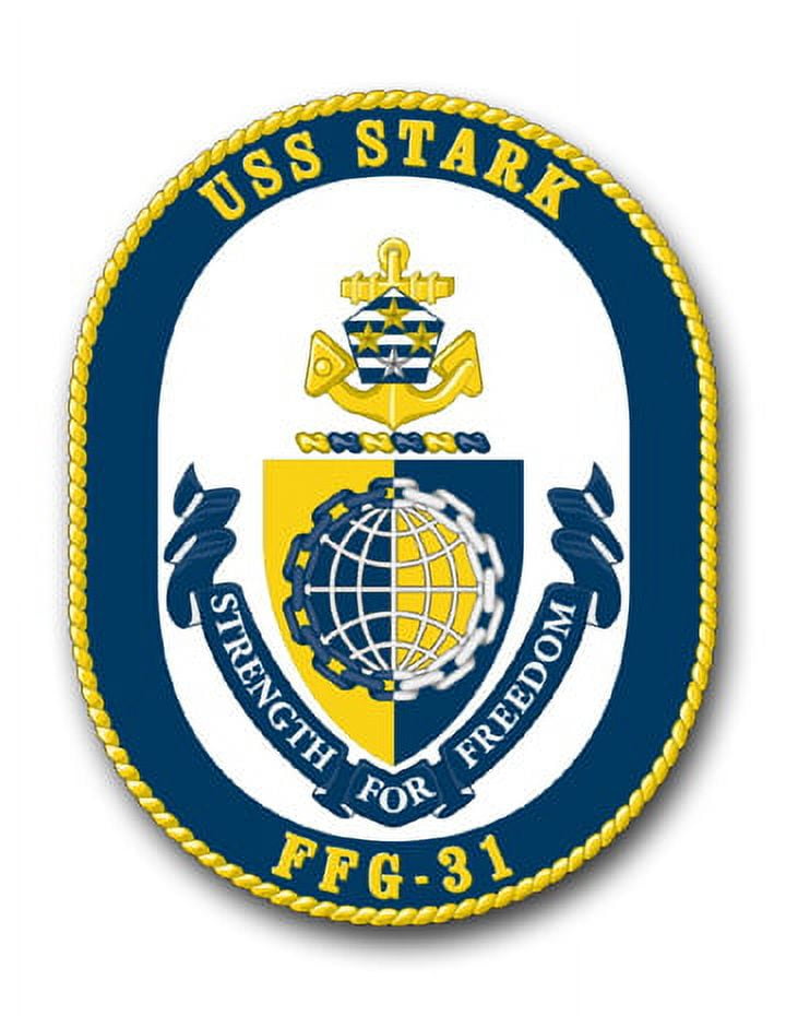 3.8 Inch Navy USS Stark FFG-31 Vinyl Transfer Decal - Walmart.com