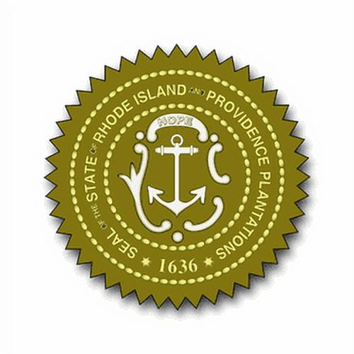 3.8 Inch Rhode Island State Seal Vinyl Transfer Decal - Walmart.com