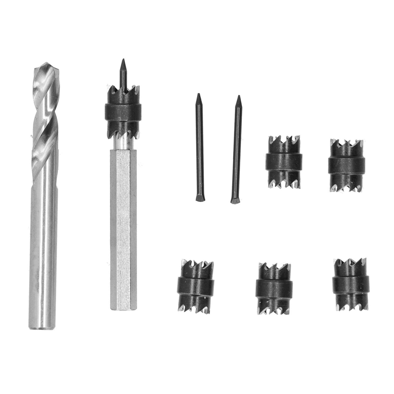 3/8 Inch Spot Weld Cutter Drill Bit Set, Double-Sided Sheet Metal Hole ...