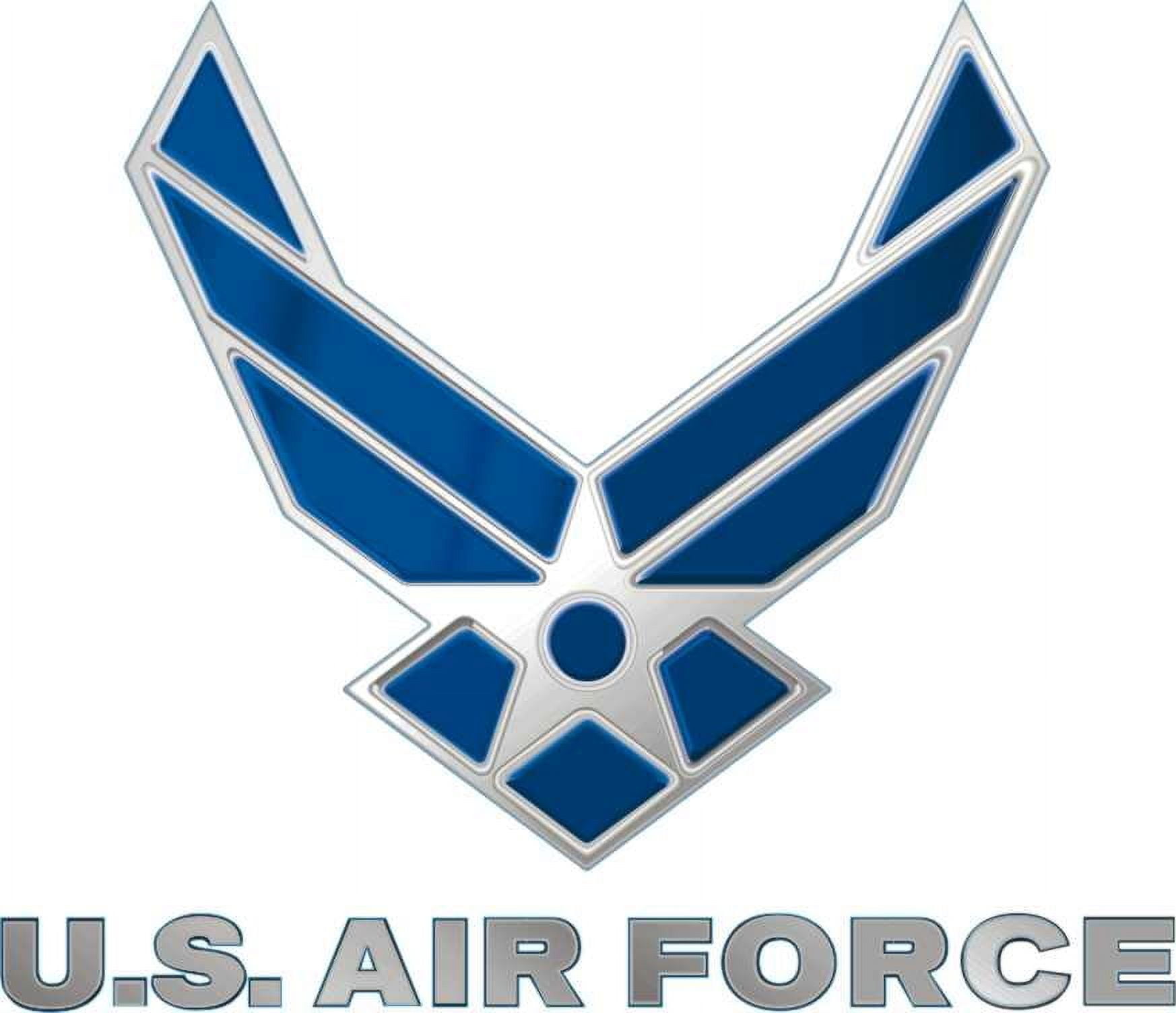 3.8 Inch U.S. Air Force Hap Wing MILITARY DECAL - Walmart.com