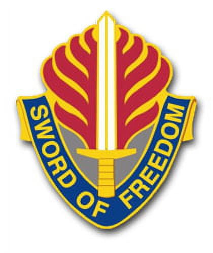 3.8 Inch U.S. Army Europe Command Unit Crest Vinyl Transfer Decal ...