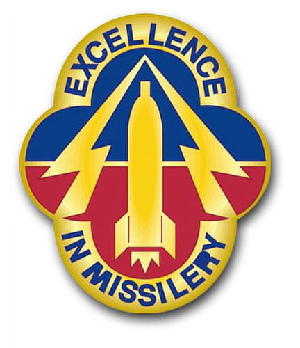 3.8 Inch U.S. Army Missile Command Unit Crest Vinyl Transfer Decal ...