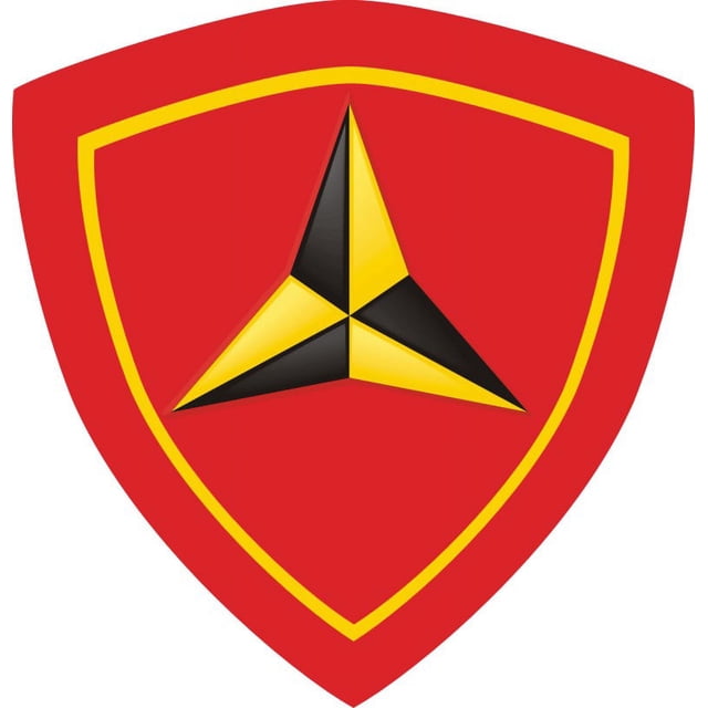 3.8 Inch USMC 3rd Division " Vinyl Transfer Decal - Walmart Business ...