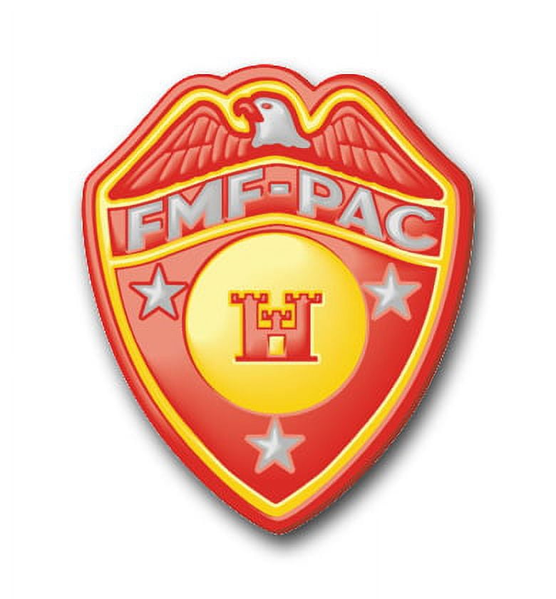 3.8 Inch USMC Engineer Battalion Vinyl Transfer Decal - Walmart.com