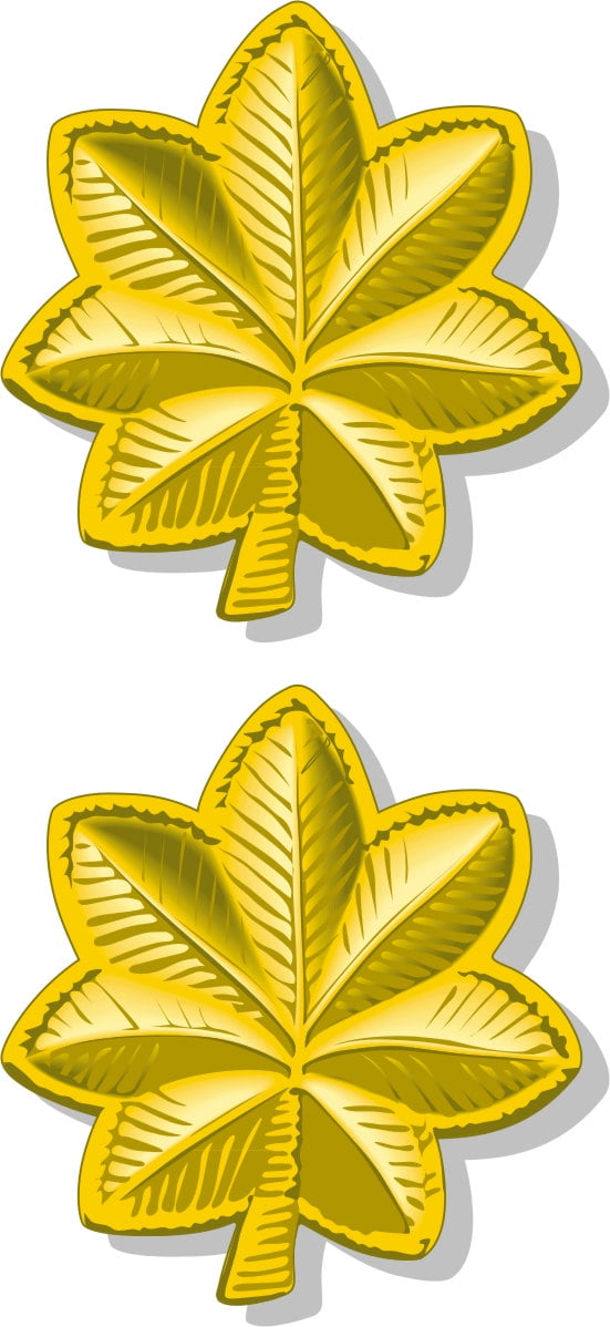 3.8 Inch USMC O-4 MAJOR OFFICER'S RANK DECAL - Walmart.com