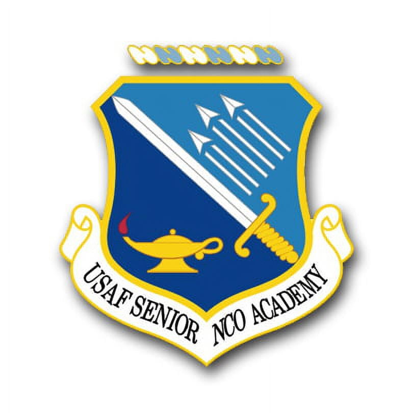 3.8 Inch United States Air Force Senior NCO Academy Vinyl Transfer ...