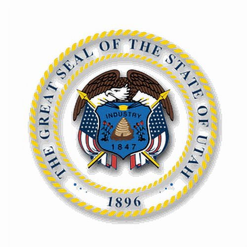 3.8 Inch Utah State Seal Vinyl Transfer Decal - Walmart.com