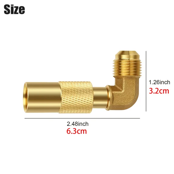 3/8" Male Flare Elbow Adapter Conversion Fitting For 17" And 22" Grill ...