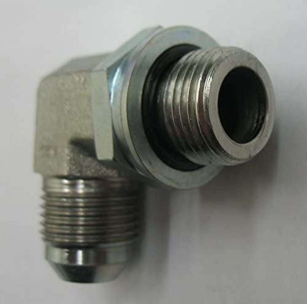- 3/8 Male JIC (9/16''-18 Threads) X 16mm x 1.5 Male Metric 90 With O ...
