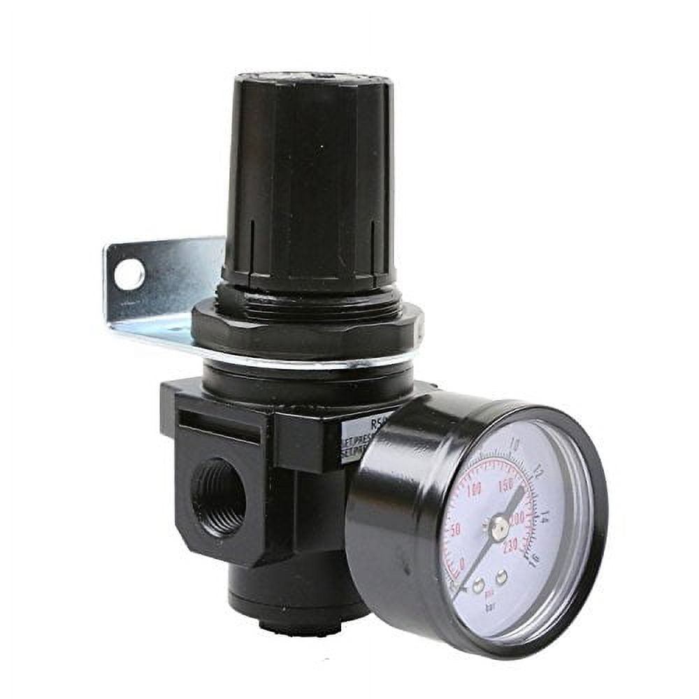 3/8" NPT Heavy Duty Regulator with Gauge Replacement For Air ...
