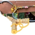 3/8 Natural Gas Quick Connect, Quick Connect Disconnect Adapter, Brass ...