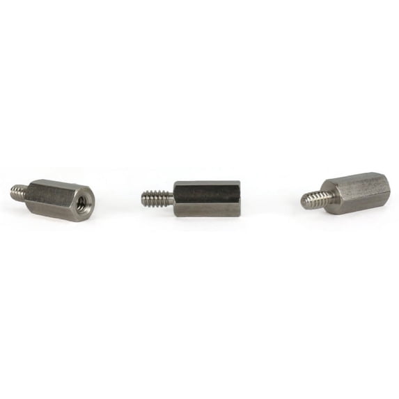 3/8" OD Hex Standoffs (Male-Female) / 10-32 x 1 1/2" / Stainless Steel ...