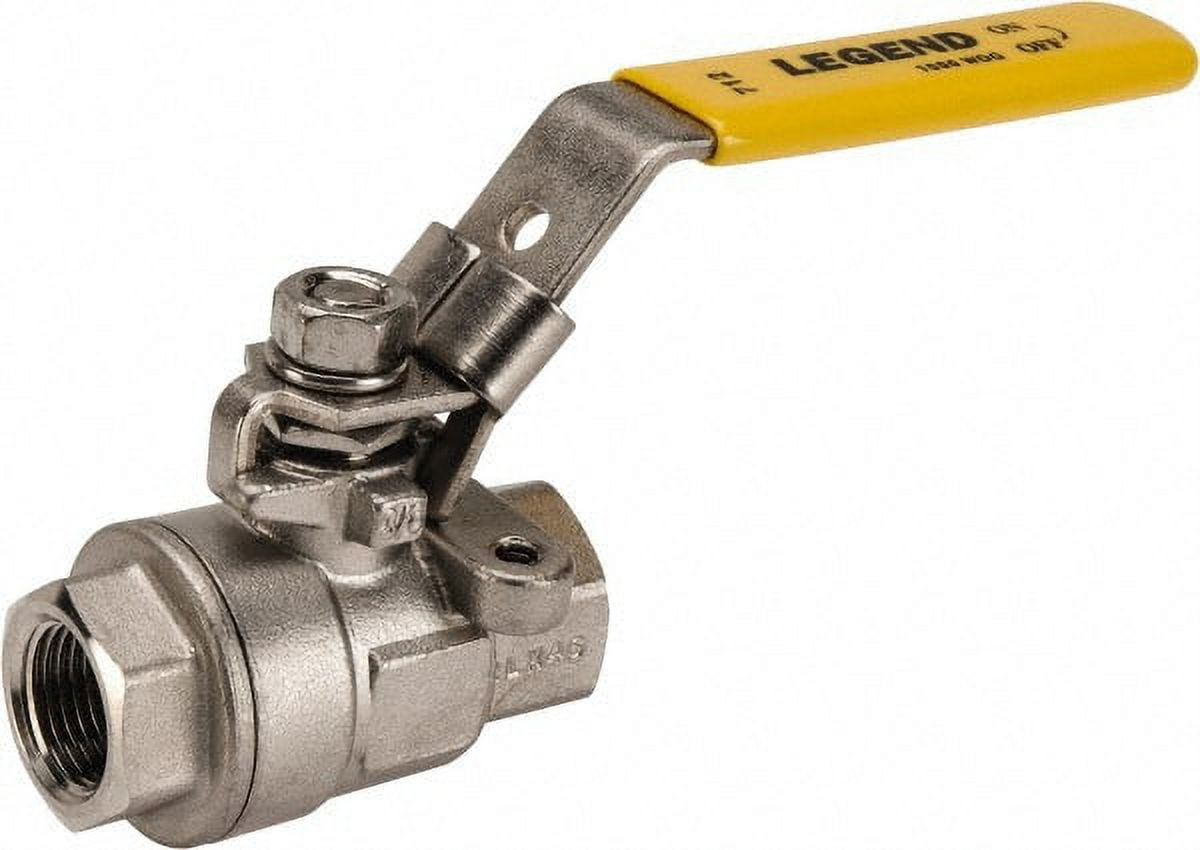 3/8" Pipe, Full Port, Stainless Steel Standard Ball Valve - Walmart.com