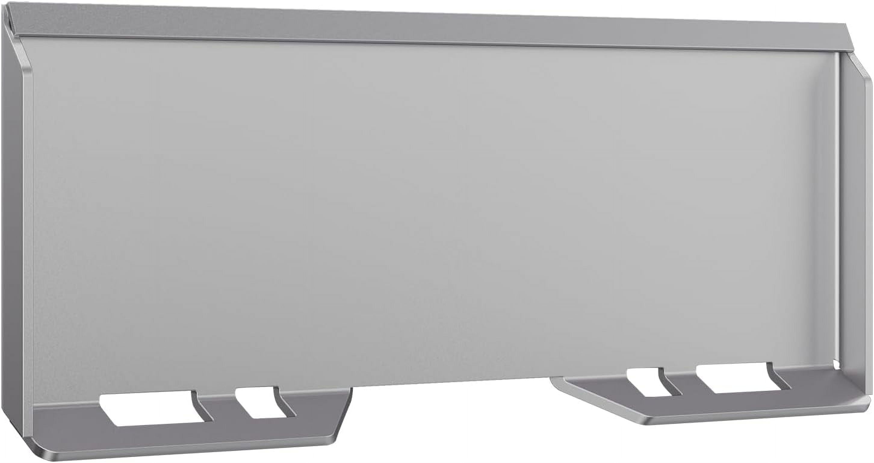 3/8" Skid Steer Attachment Plate, Universal Quick Attach Mount Plate ...
